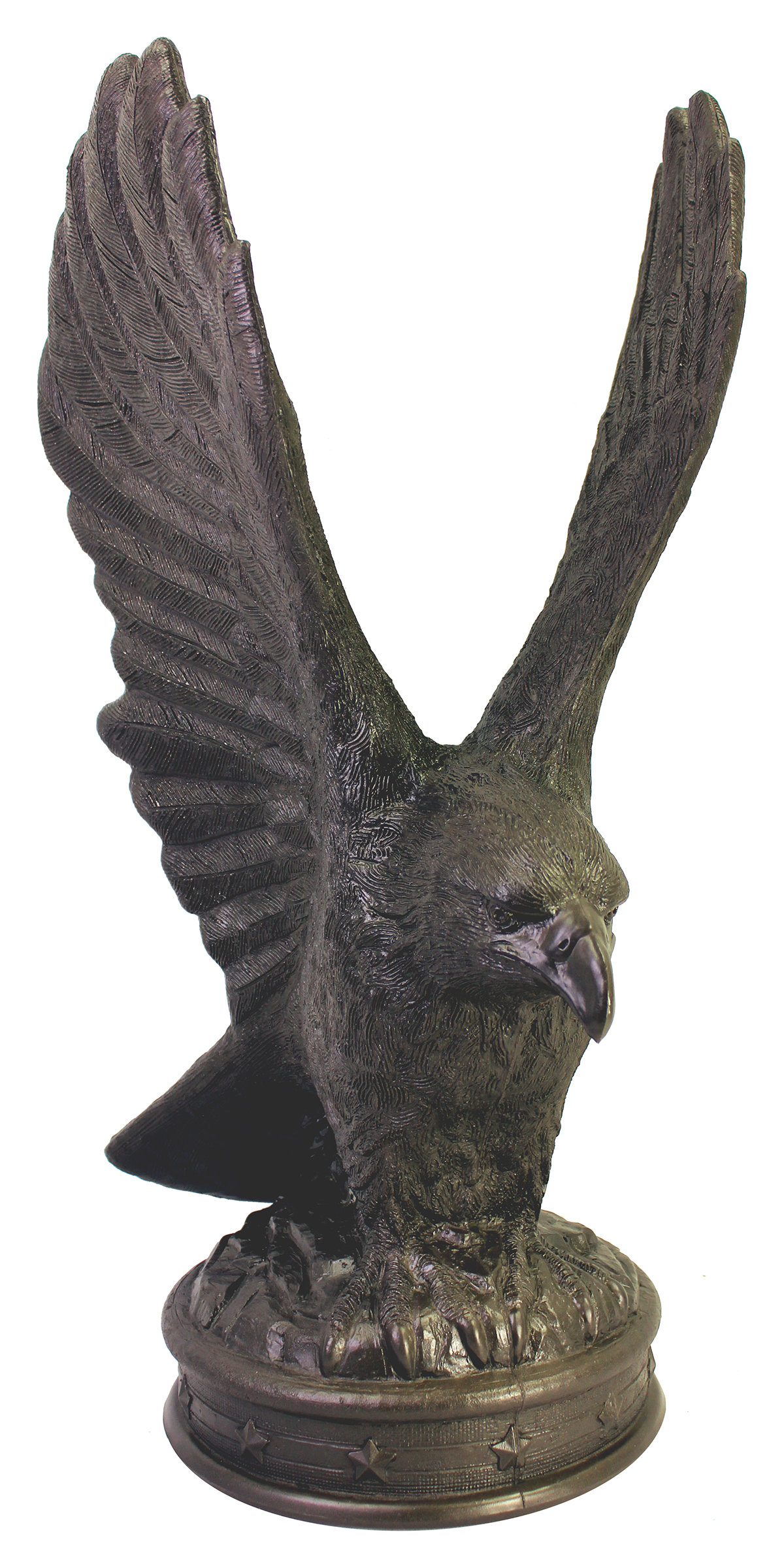 Loon Peak® Dibbie Freedom Eagle Statue | Wayfair