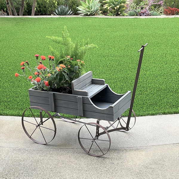 Wooden-decorative-wagons | Wayfair