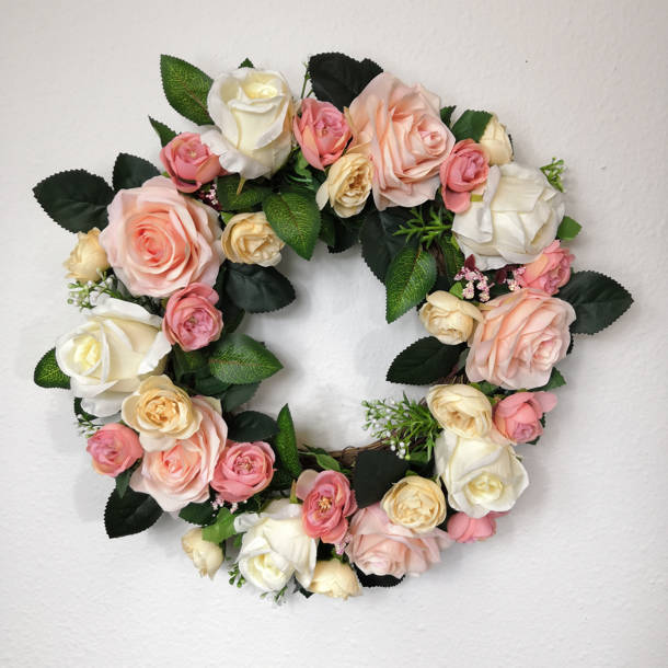 Primrue Faux Hydrangea Swag & Reviews | Wayfair