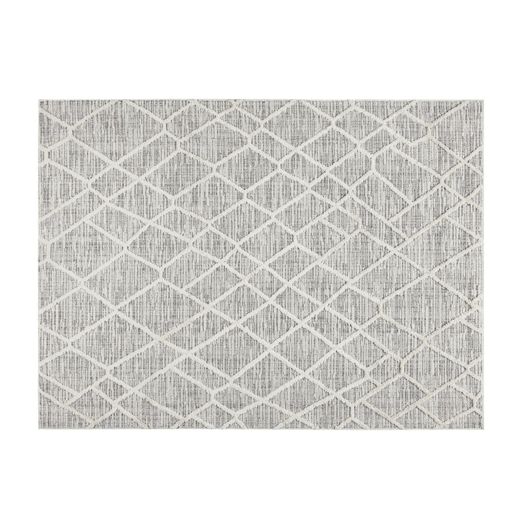 Foundry Select Pebble Gray Indoor Carpet, Machine Woven With Pattern ...