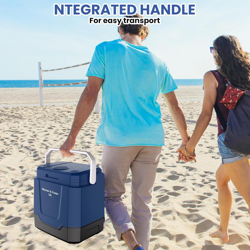 Espiron Optimum 35 Quart (33 L) Portable Electric Cooler & Warmer Car ...