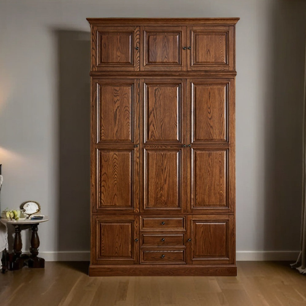 Parttlion American style vintage elegant wardrobe | Wayfair