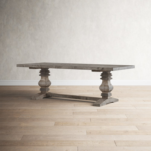 Farmhouse & Rustic Trestle Dining Tables | Birch Lane