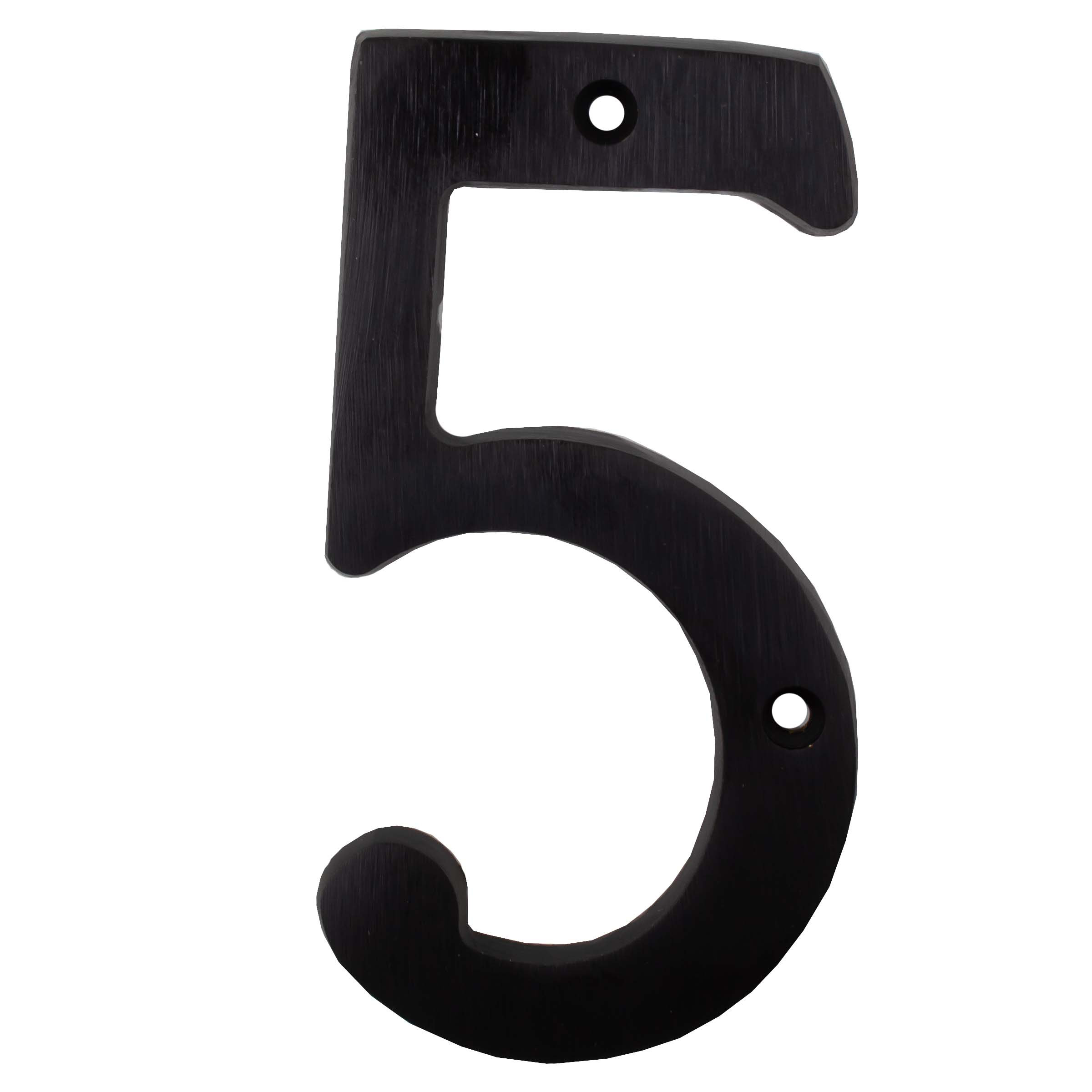 Stone Harbor Hardware 4" H Metal House Number | Wayfair