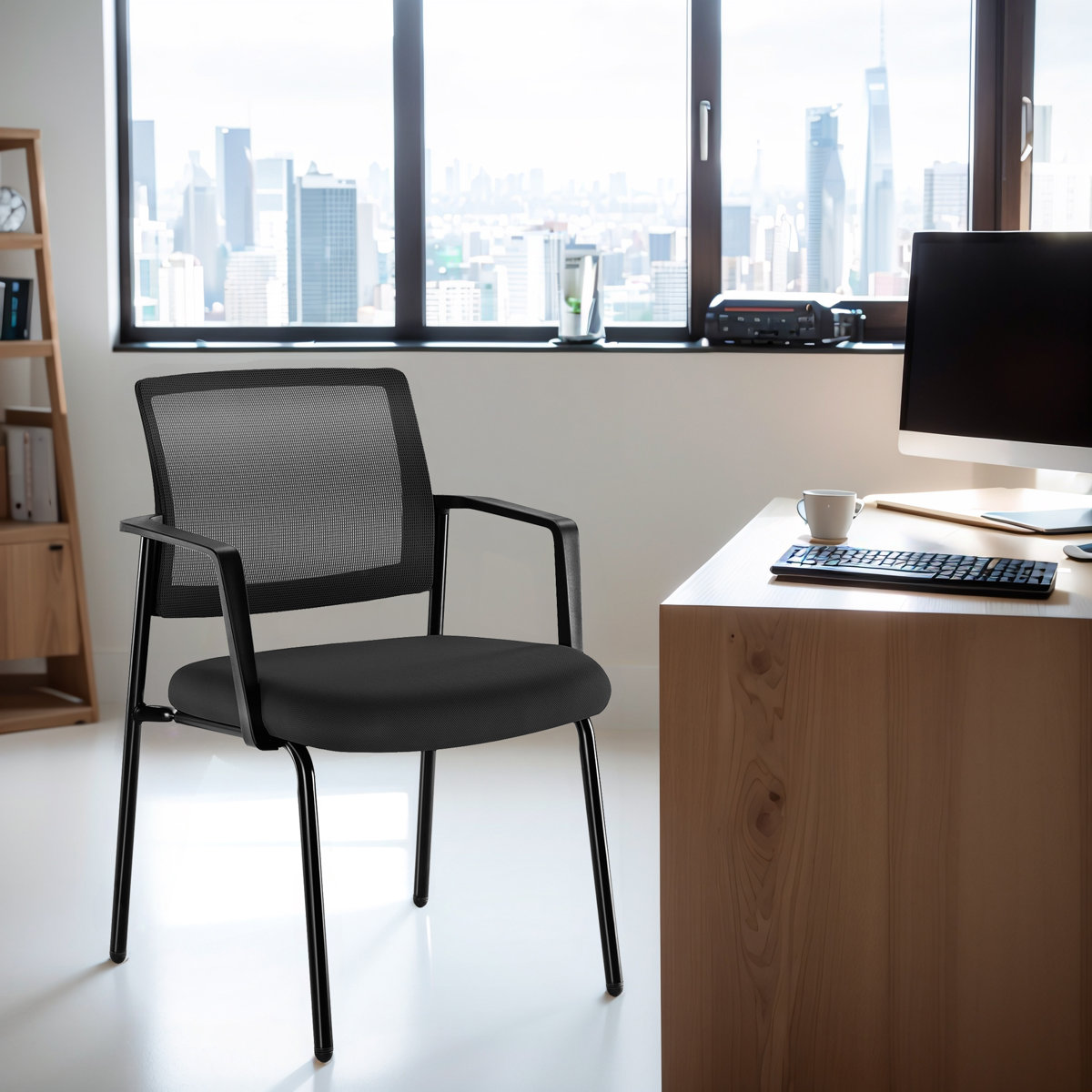 George Oliver Lynnix Polyester Office Chair | Wayfair