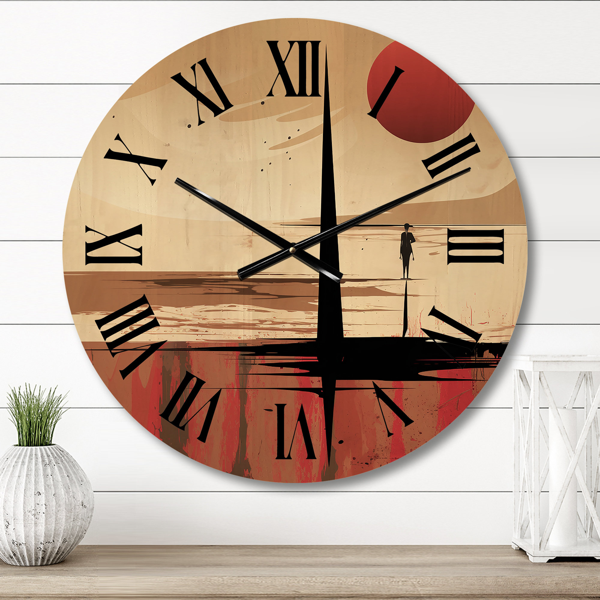 East Urban Home Time Capsule Vintage Illustration I - Modern Geometric ...