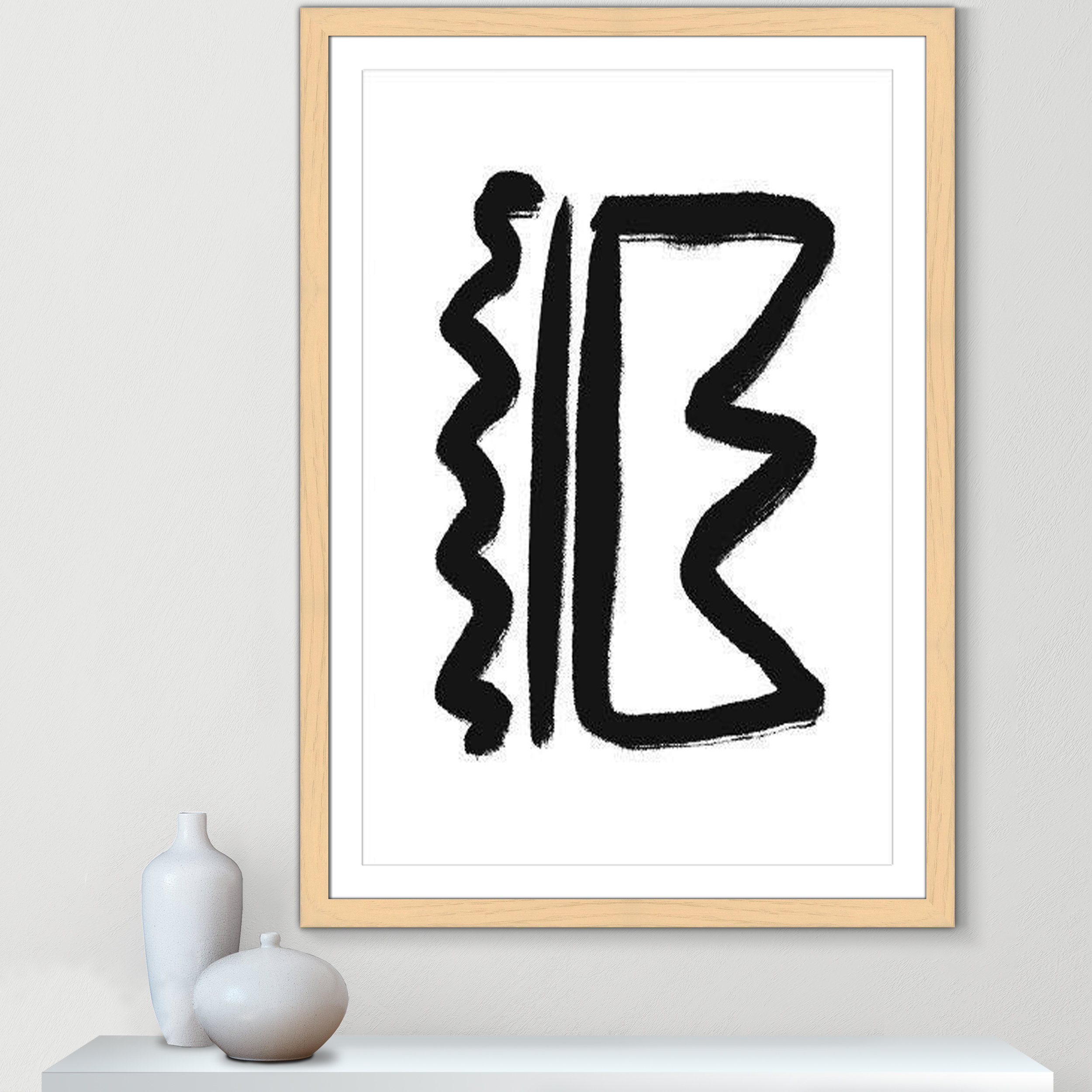 Casa Fine Arts Line Drawing Collection Royalty Framed On Paper by Leah ...