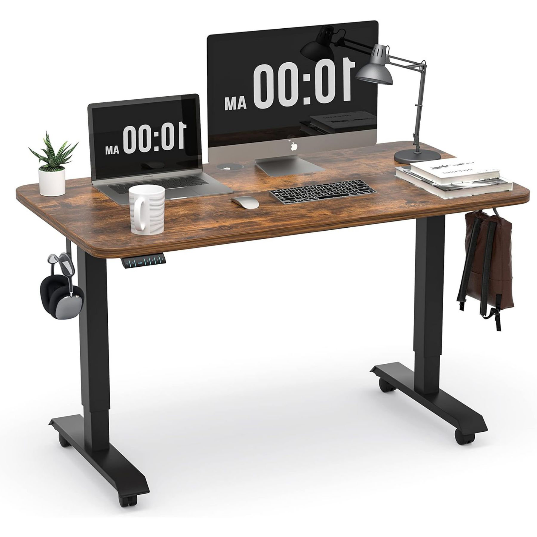 17 Stories Panhia Adjustable Metal Base Standing Desk | Wayfair