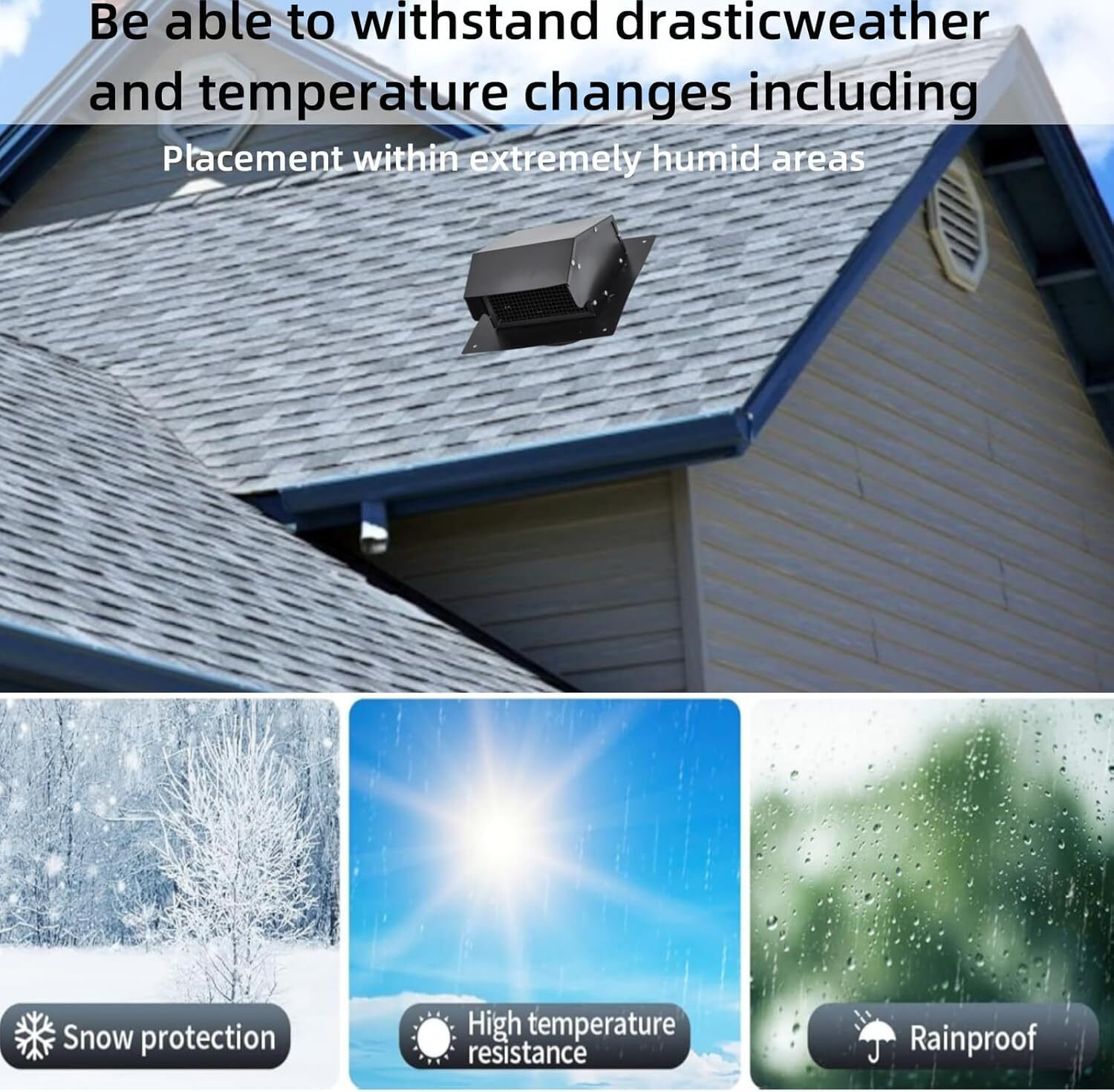 Zstar Outside Roof Rain Cap,Chimney Cap - Wayfair Canada