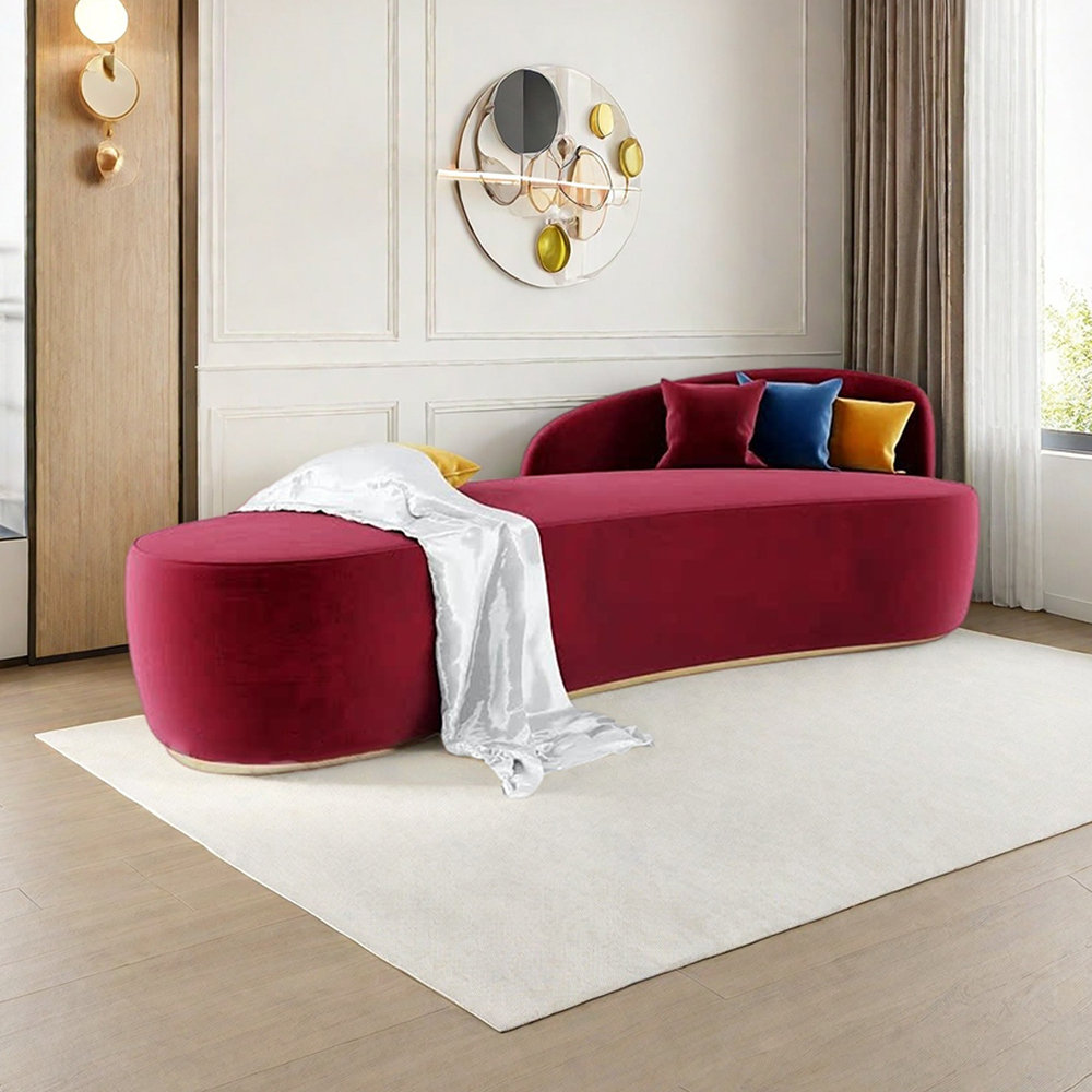 Orren Ellis Modern Simple Living Room Indoor Chaise Lounges | Wayfair