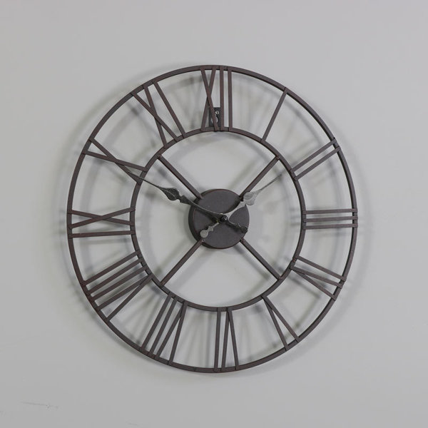 Williston Forge Billerica Metal Wall Clock & Reviews | Wayfair.co.uk