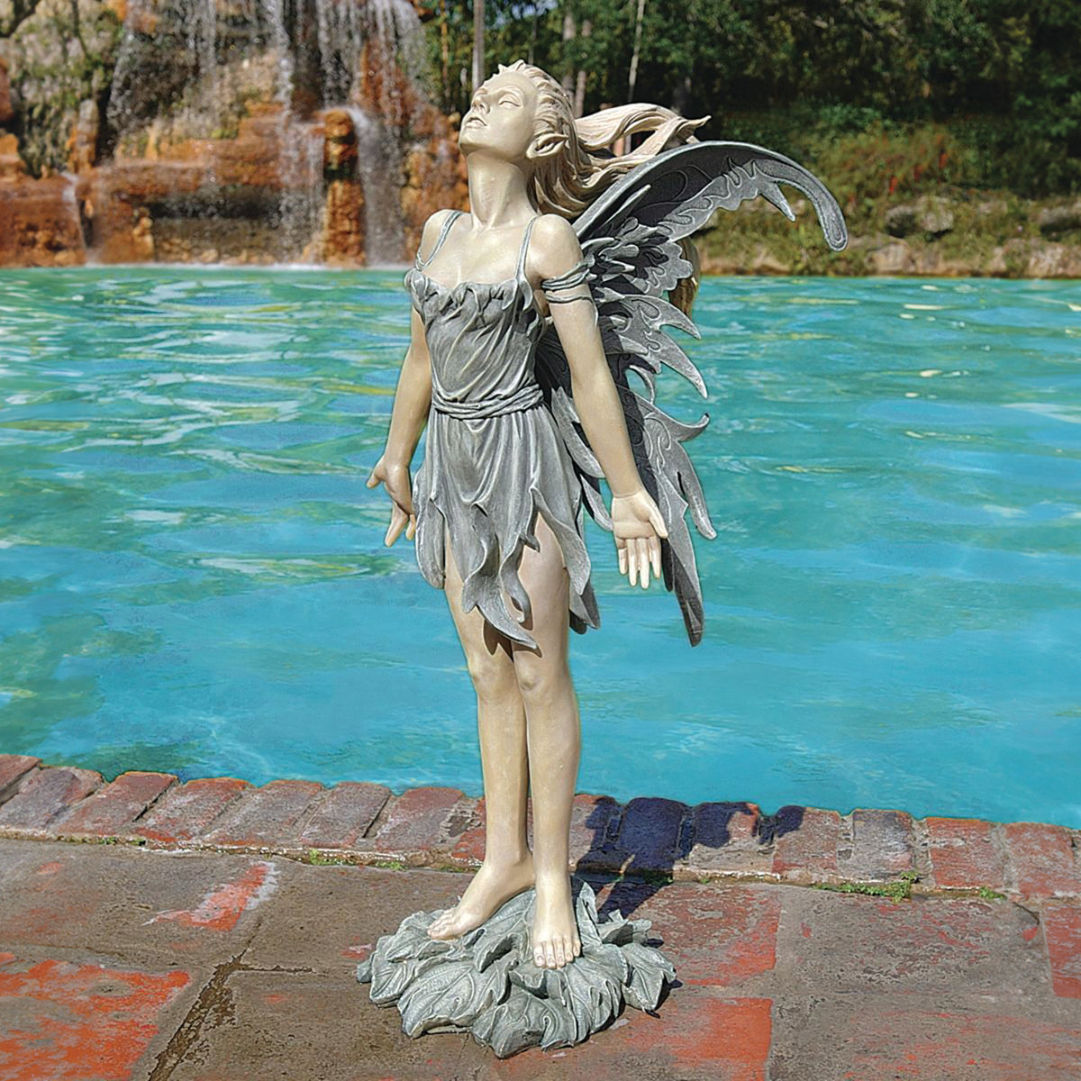 Design Toscano Spirit of The Wind Fairy Statue & Reviews | Wayfair
