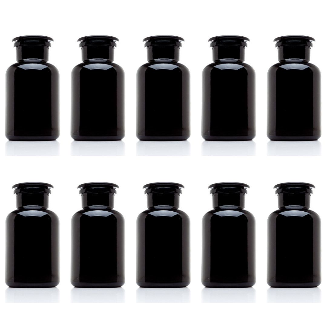 Infinity Jars 1 Liter 10 Piece Apothecary Jar Set | Wayfair