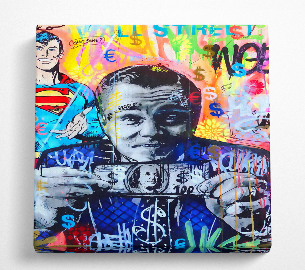 ClassicLiving Collegedale Wolf Of Wall Street - Wrapped Canvas Art ...