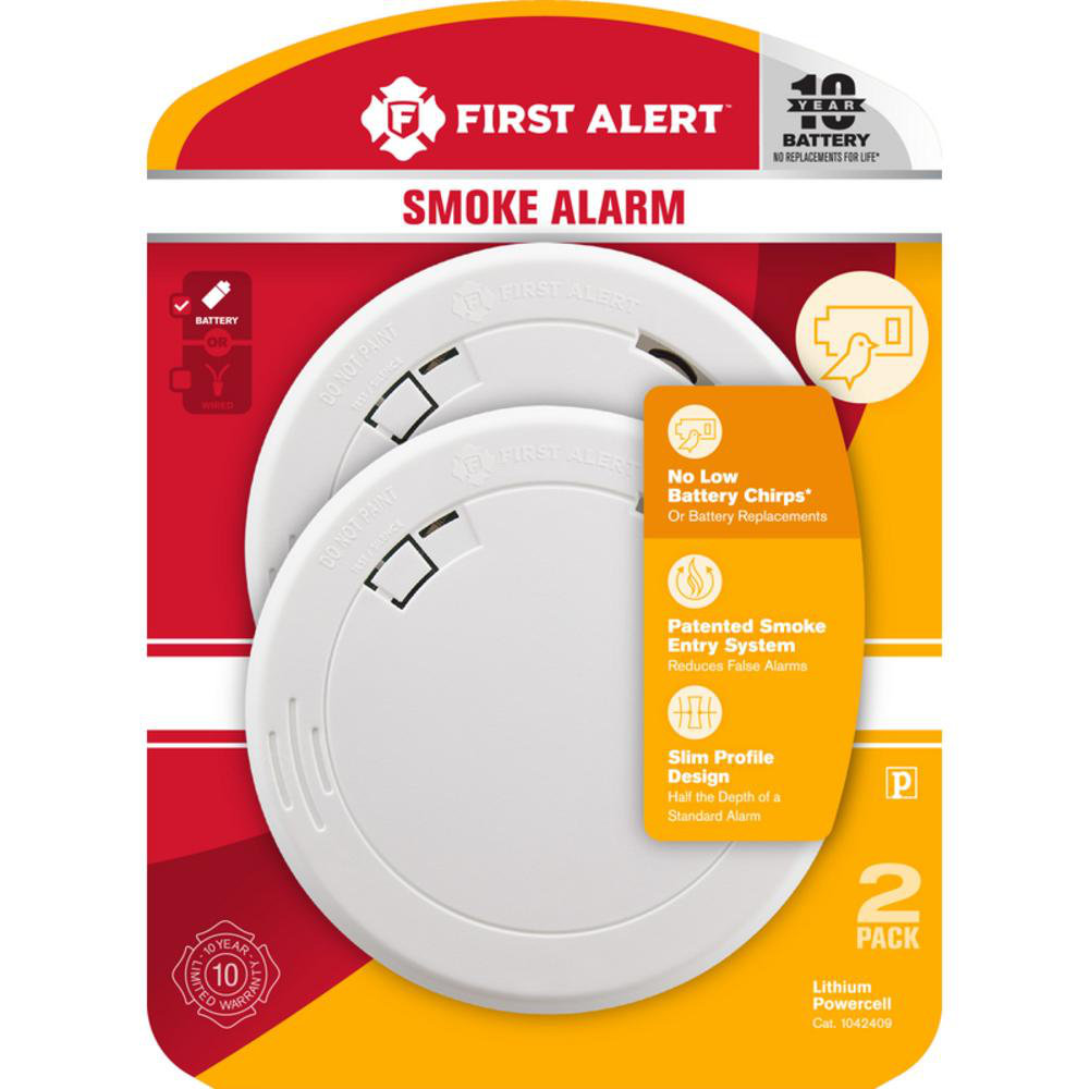 First Alert Photoelectric Smoke Detector | Wayfair