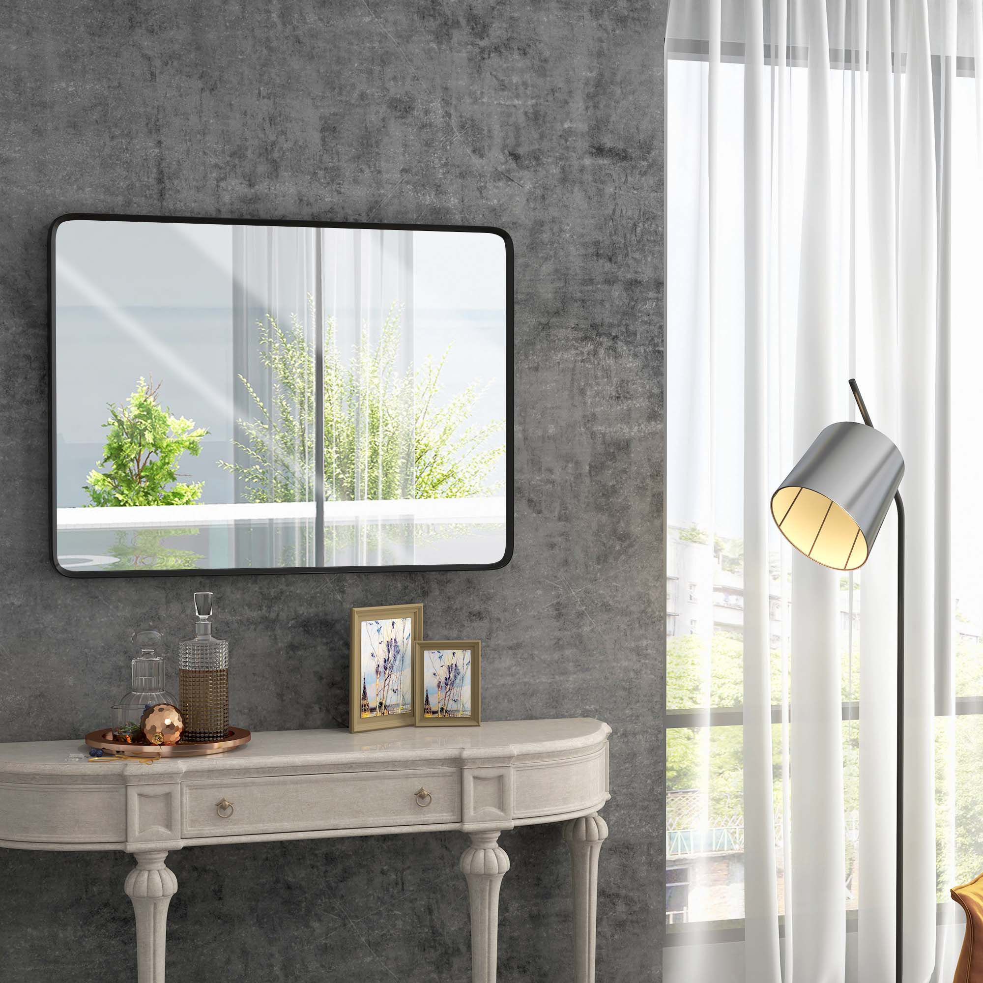 Latitude Run® Rectangular Wall Mirrors Decorative Mirror | Wayfair