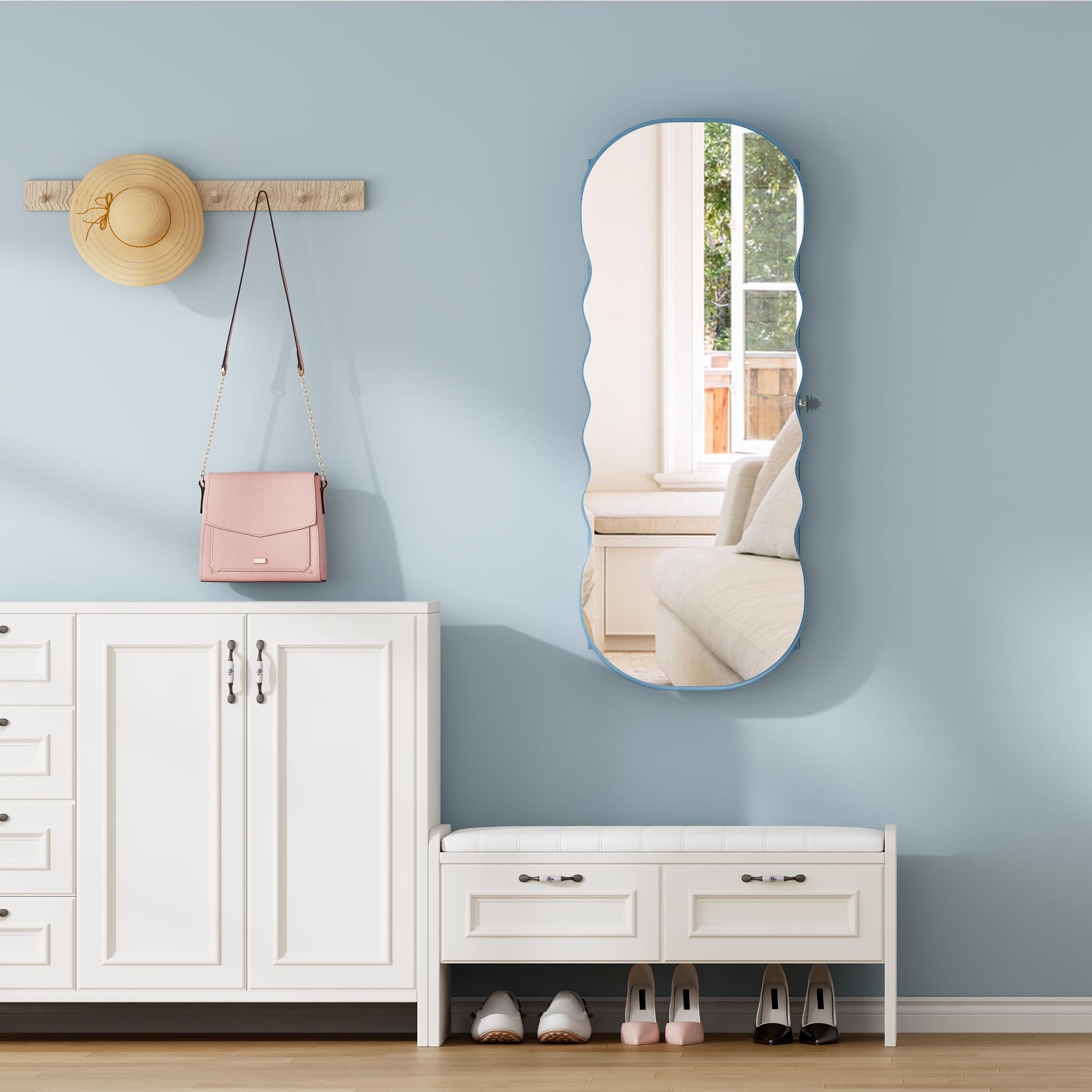 Latitude Run Mirrored Storage Cabinet | Wayfair.co.uk
