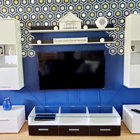 Orren Ellis Voight Entertainment Center for TVs up to 65" & Reviews ...