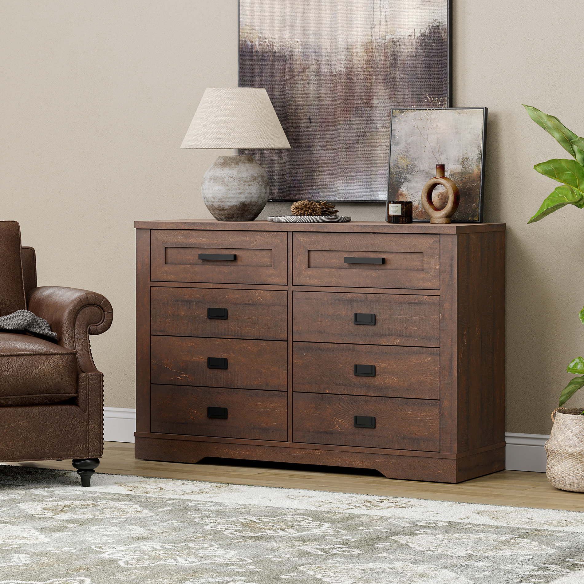 Latitude Run® Fayeth 8 Drawers Dresser Chests for Bedroom - Wayfair Canada