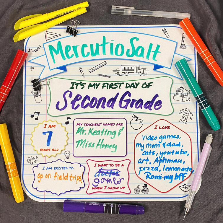 Trinx Vinyl Dry Erase Board | Wayfair