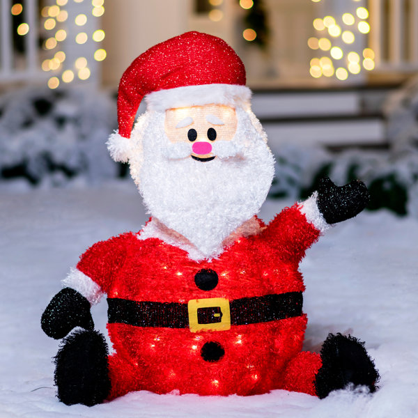 Joiedomi Collapsible Santa Lighted Display & Reviews | Wayfair