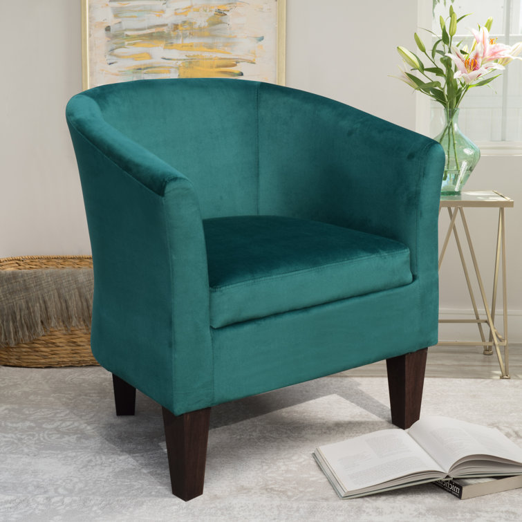 Fairmont Park Heathfield Velvet Barrel Chair | Wayfair.co.uk