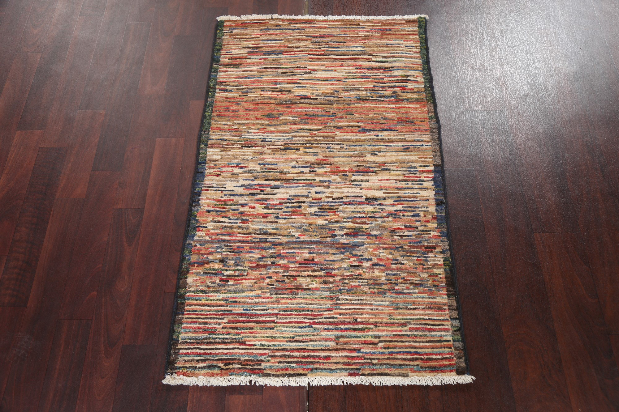 Hokku Designs Hand-Knotted Gabbeh Oriental Rug 2x4 | Wayfair