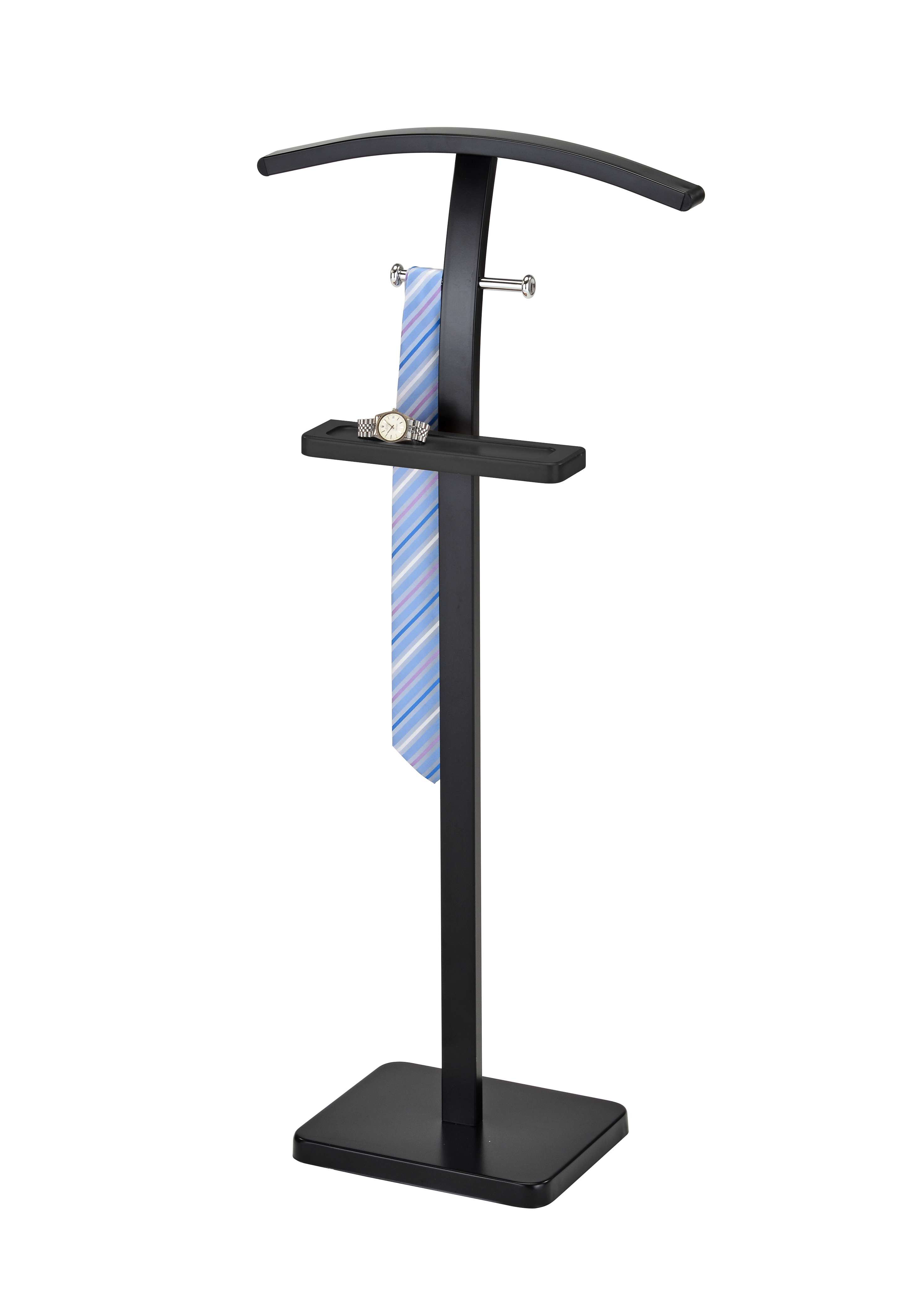 Rebrilliant Sevannah Metal Suit Valet Stand, Clothes Rack, Clothing ...