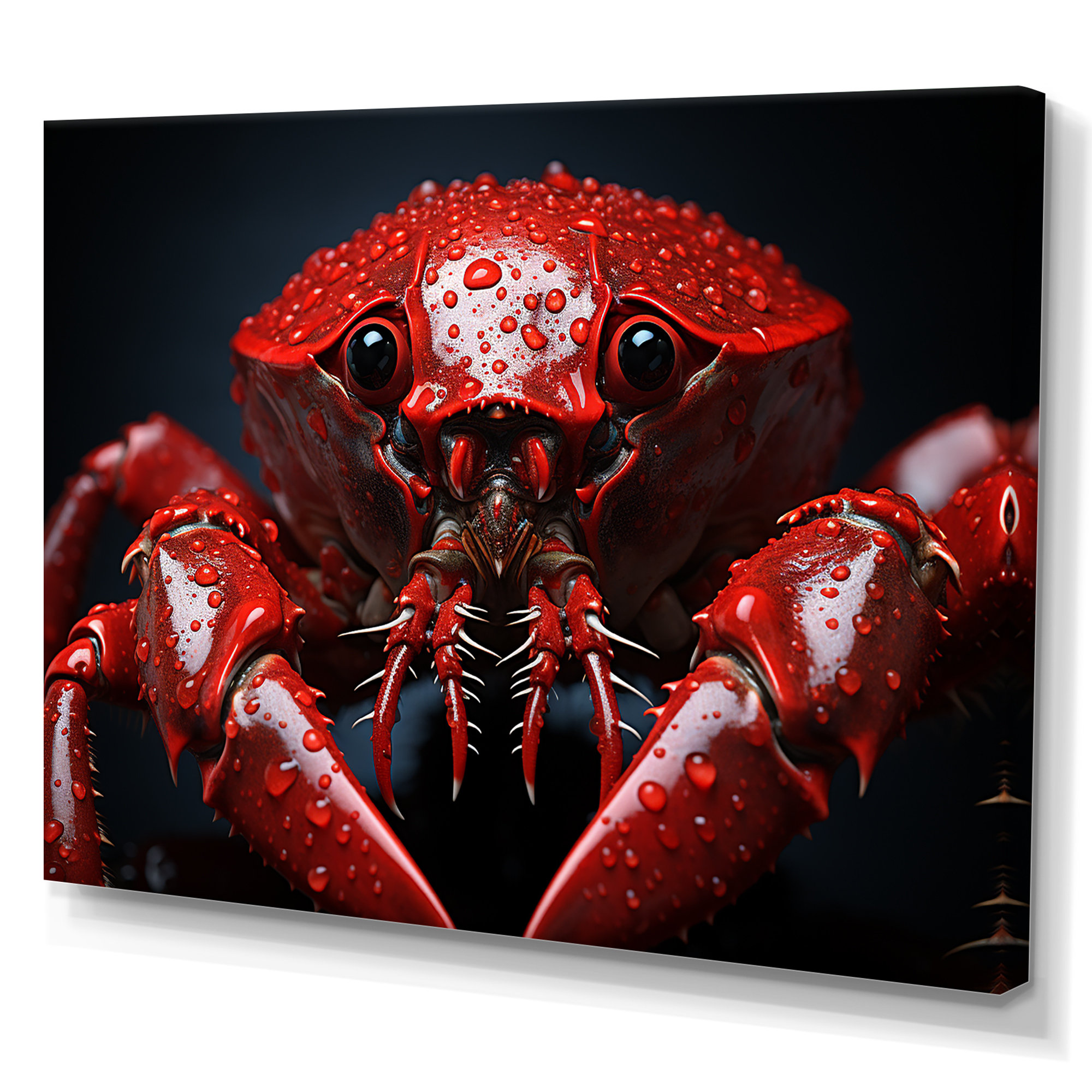 Highland Dunes Red Mantis Shrimp Photo I - Beach & Ocean Canvas Print ...