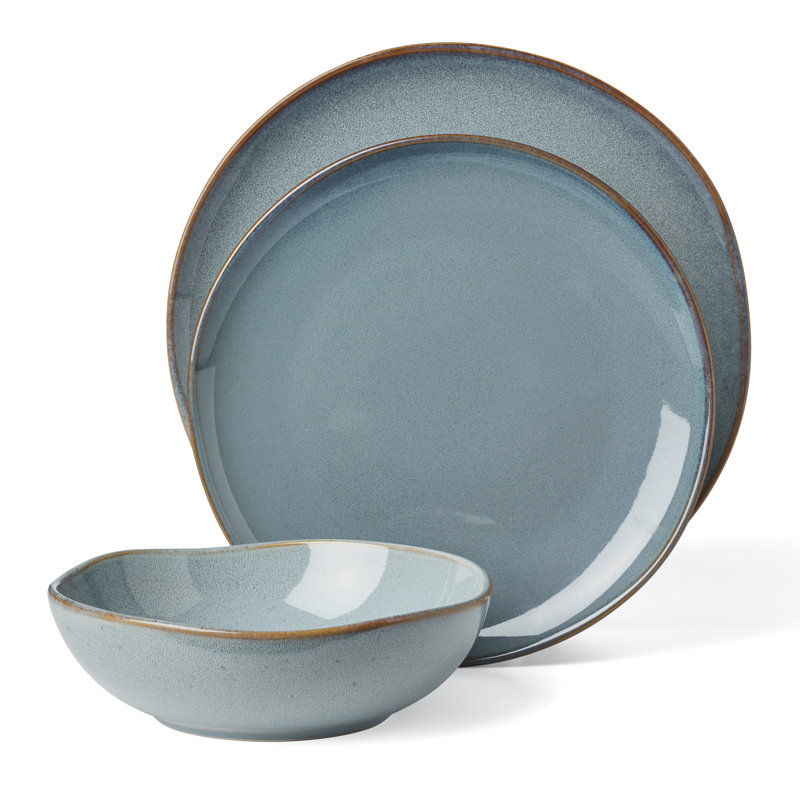 Oneida Organic Shades 12-Piece Dinnerware Set & Reviews | Wayfair