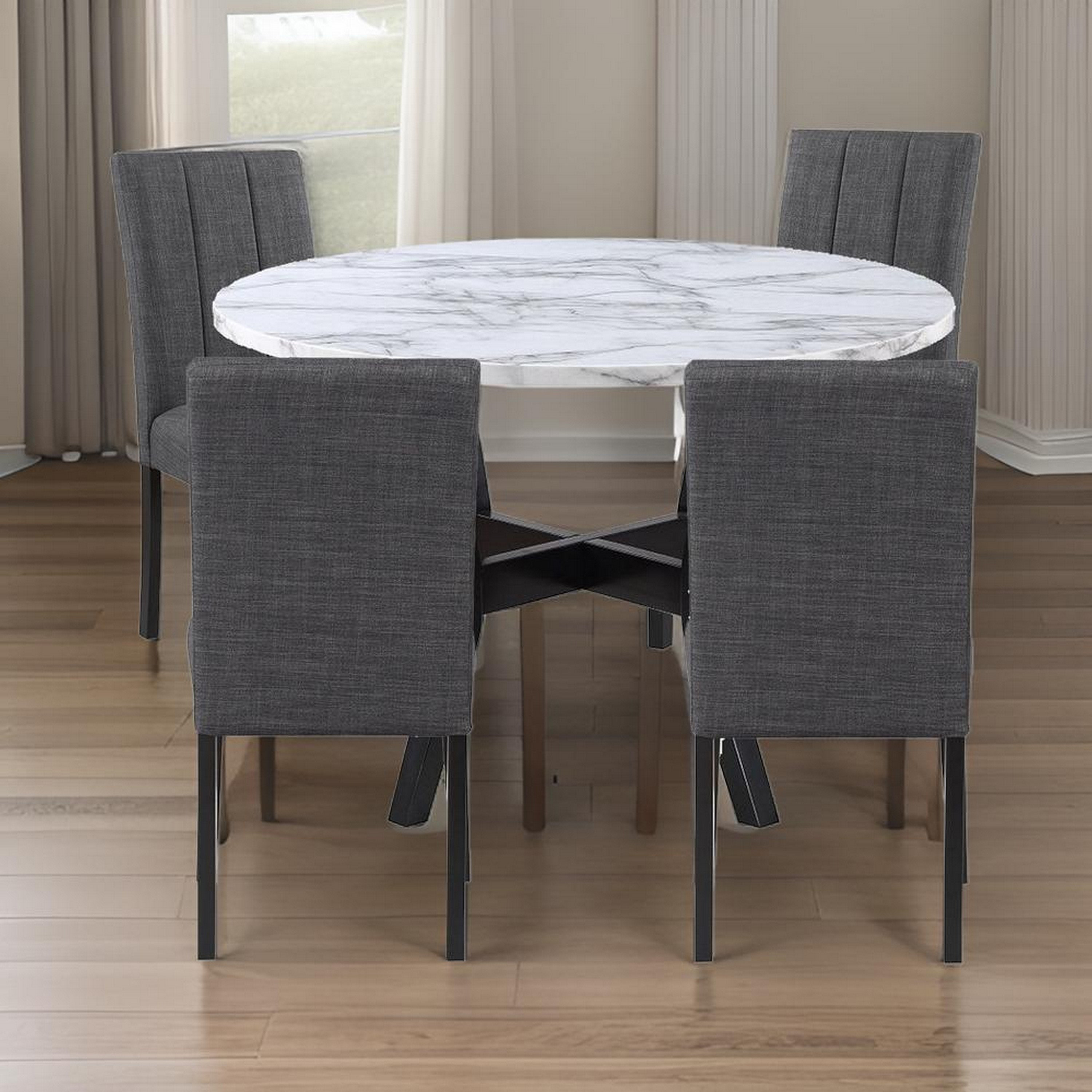 Red Barrel Studio® Breelan Round 45'' Dining Set | Wayfair