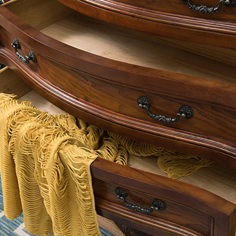 Romero American Bucket Locker Retro Storage Cabinet Solid Wood Accent ...