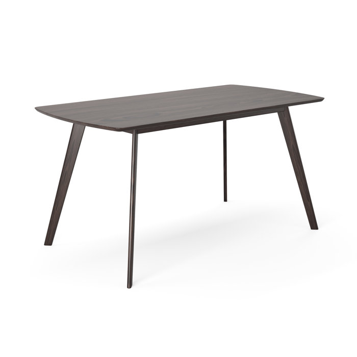 Corrigan Studio® Drae Mid-Century Modern Rectangular Dining Table 60 ...