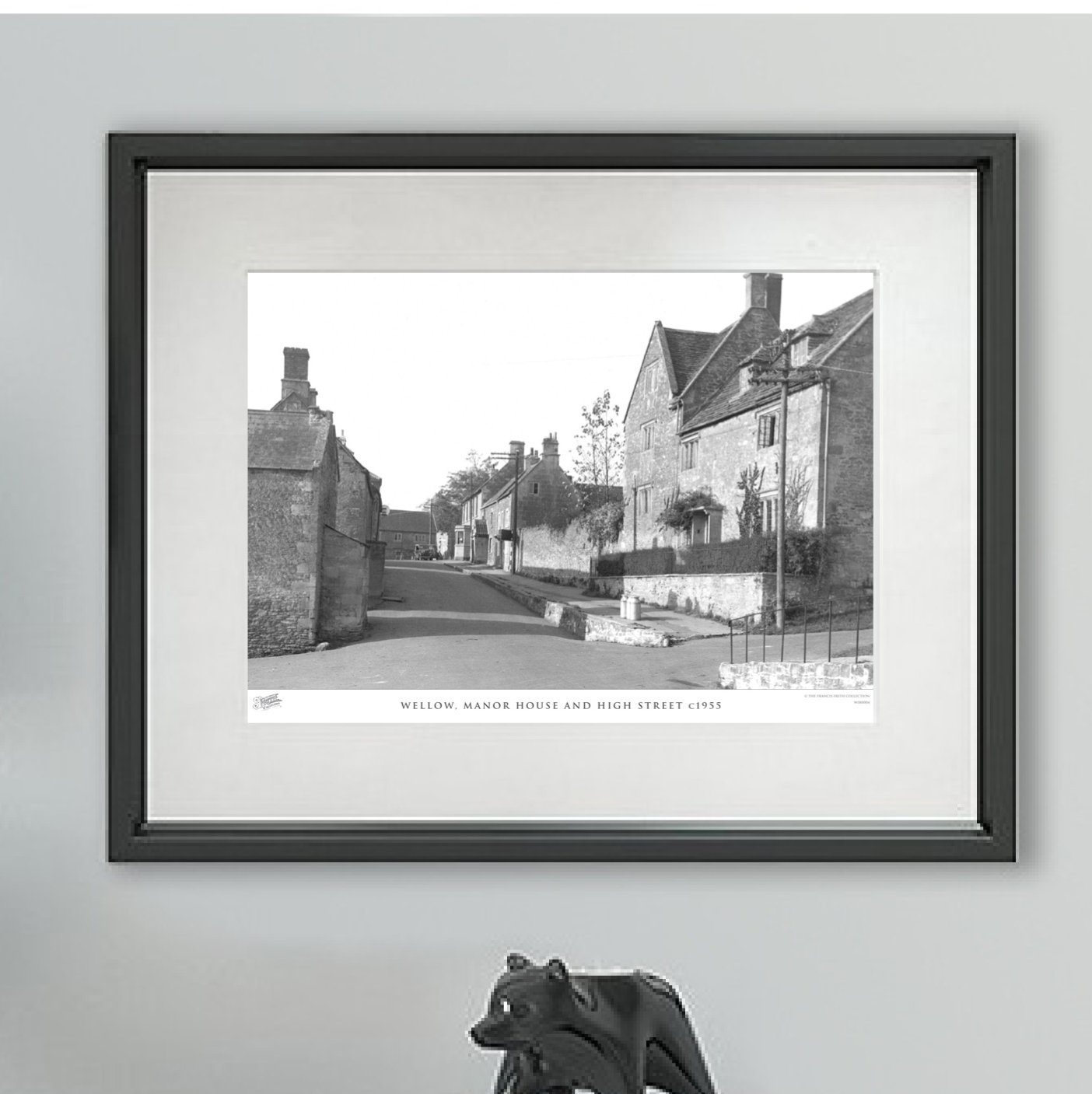 The Francis Frith Collection 'Wellow, Manor House and High Street C1955 ...