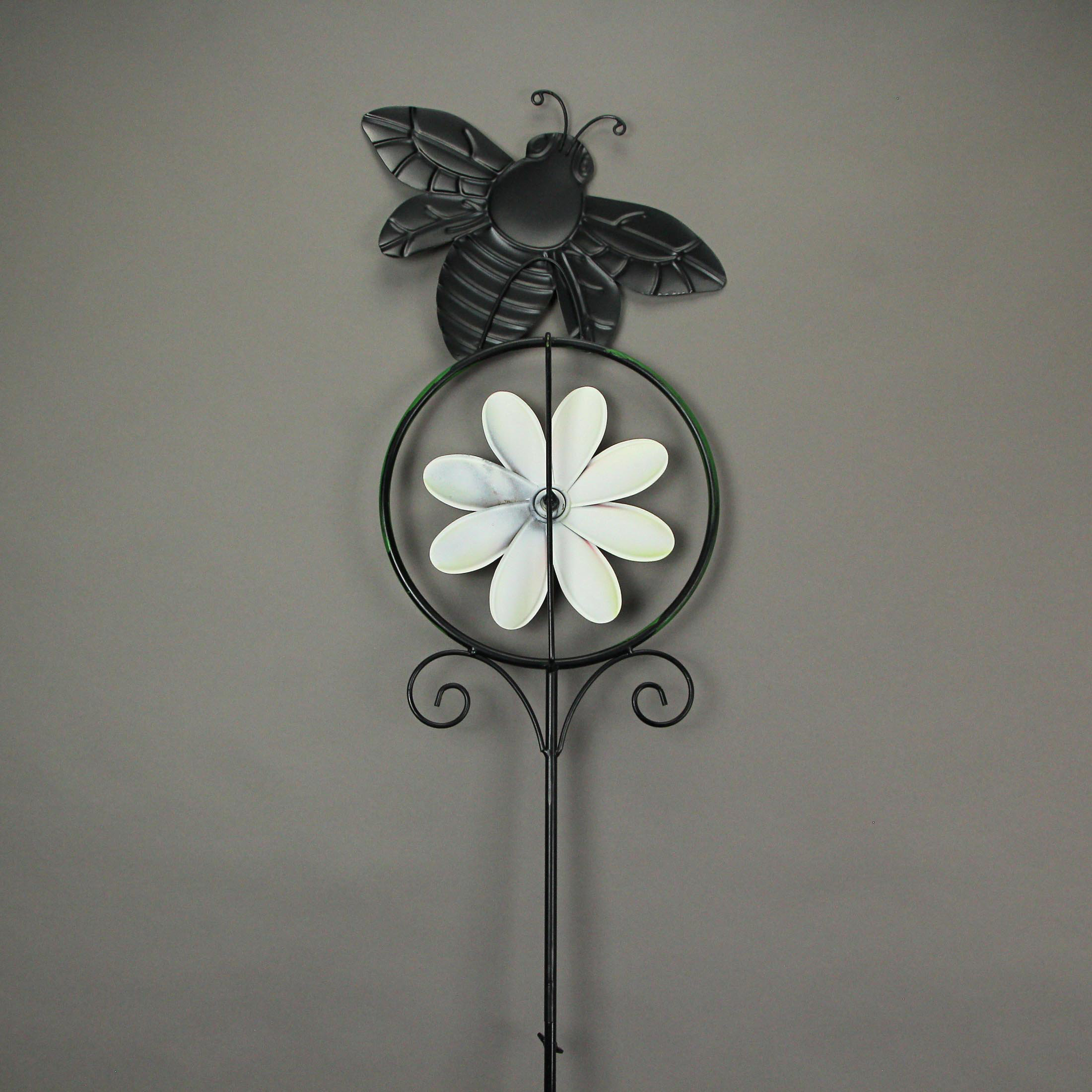 Arlmont & Co. Katosha Bumble Bee Flower Rotator - Wayfair Canada
