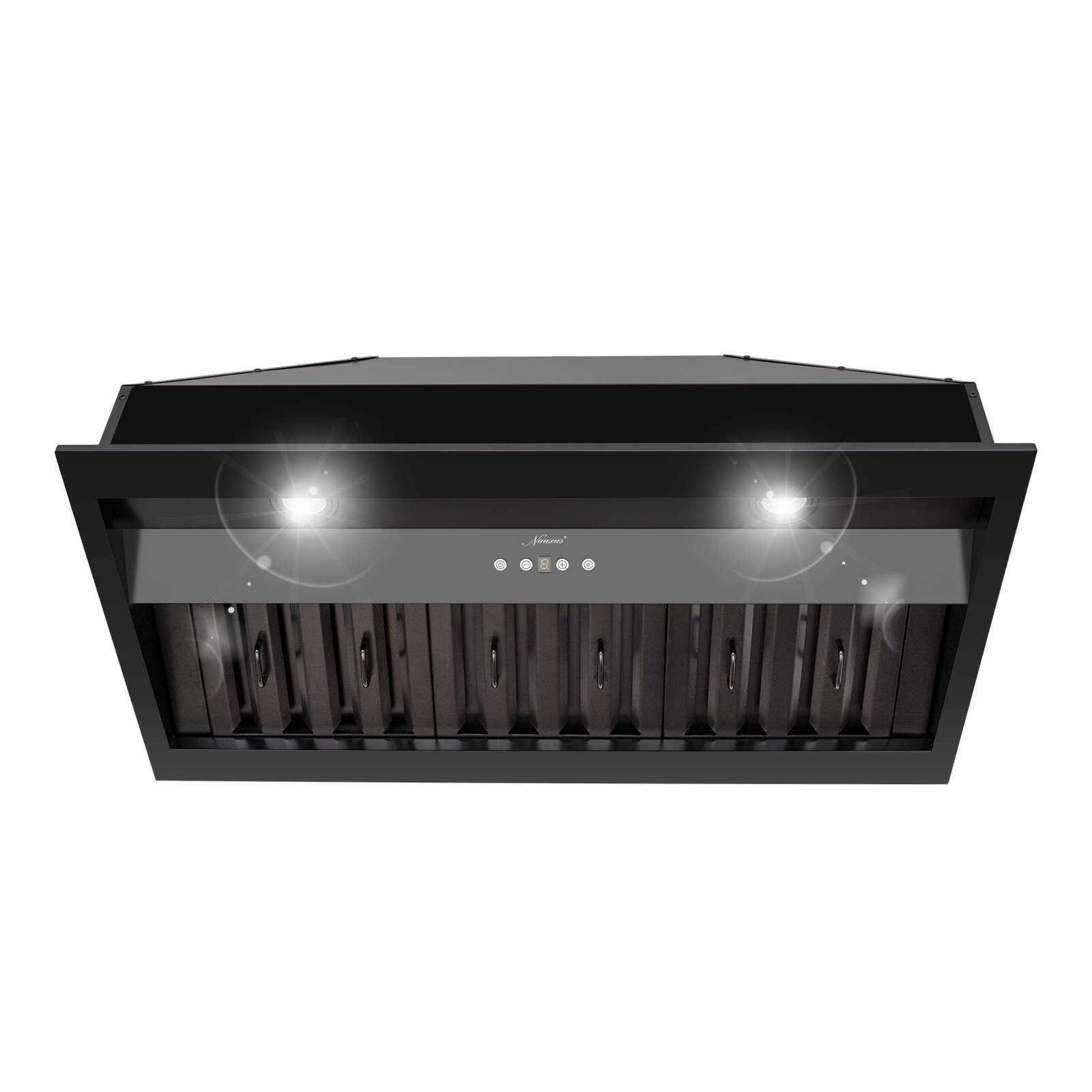 Akicon 600 CFM 36 inch Range Hood Insert with Charcoal Filter and Light ...