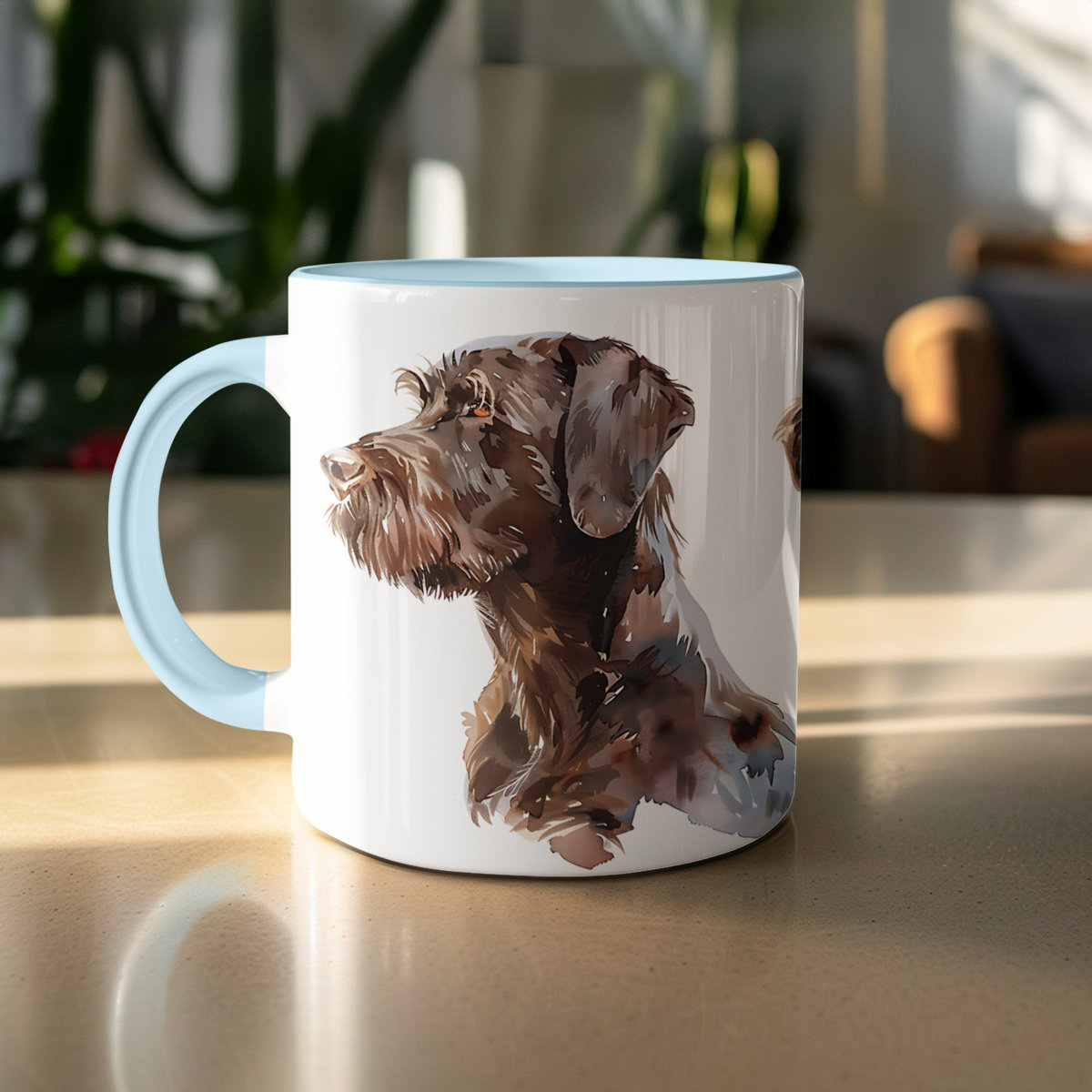 East Urban Home Set of 2 – 11oz Watercolour Siberian Husky Design ...