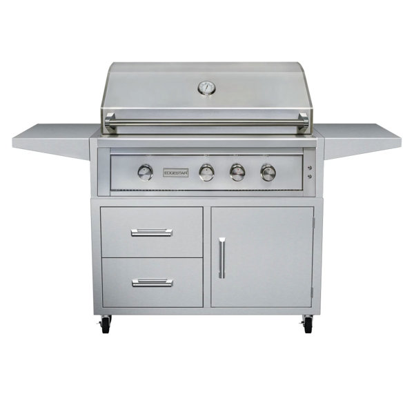 EdgeStar 4 - Burner Freestanding Gas Grill with Cabinet | Wayfair