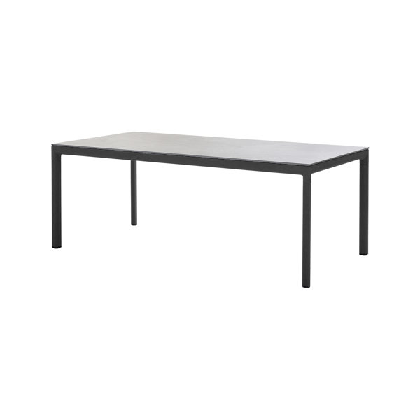 Cane Line Drop Extendable Rectangular Ceramic Outdoor Dining Table ...