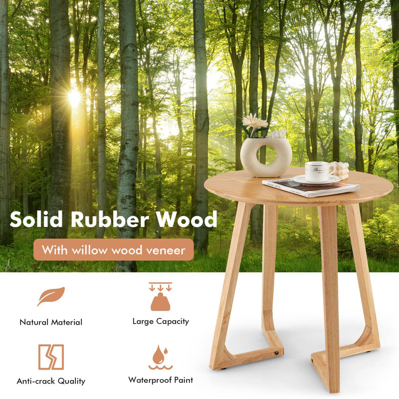 Union Rustic Johnella Solid Wood Frame End Table | Wayfair