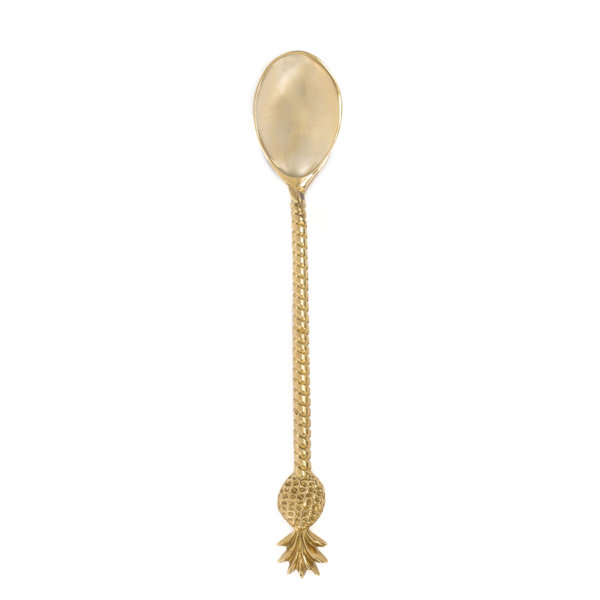 Bay Isle Home The Pineapple Spoon - Gold | Wayfair.co.uk