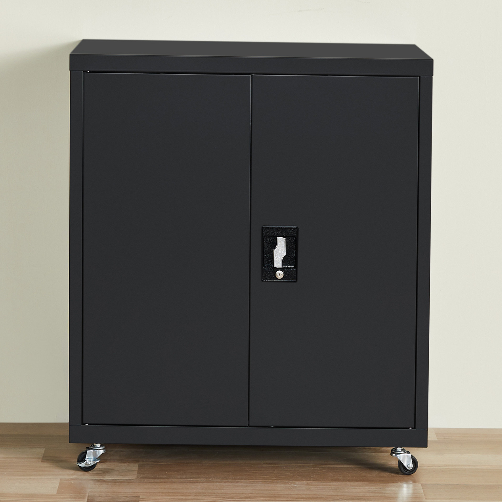 Hokku Designs 1 Shelf Metal Filing Cabinet, Storage File Cabinet with ...