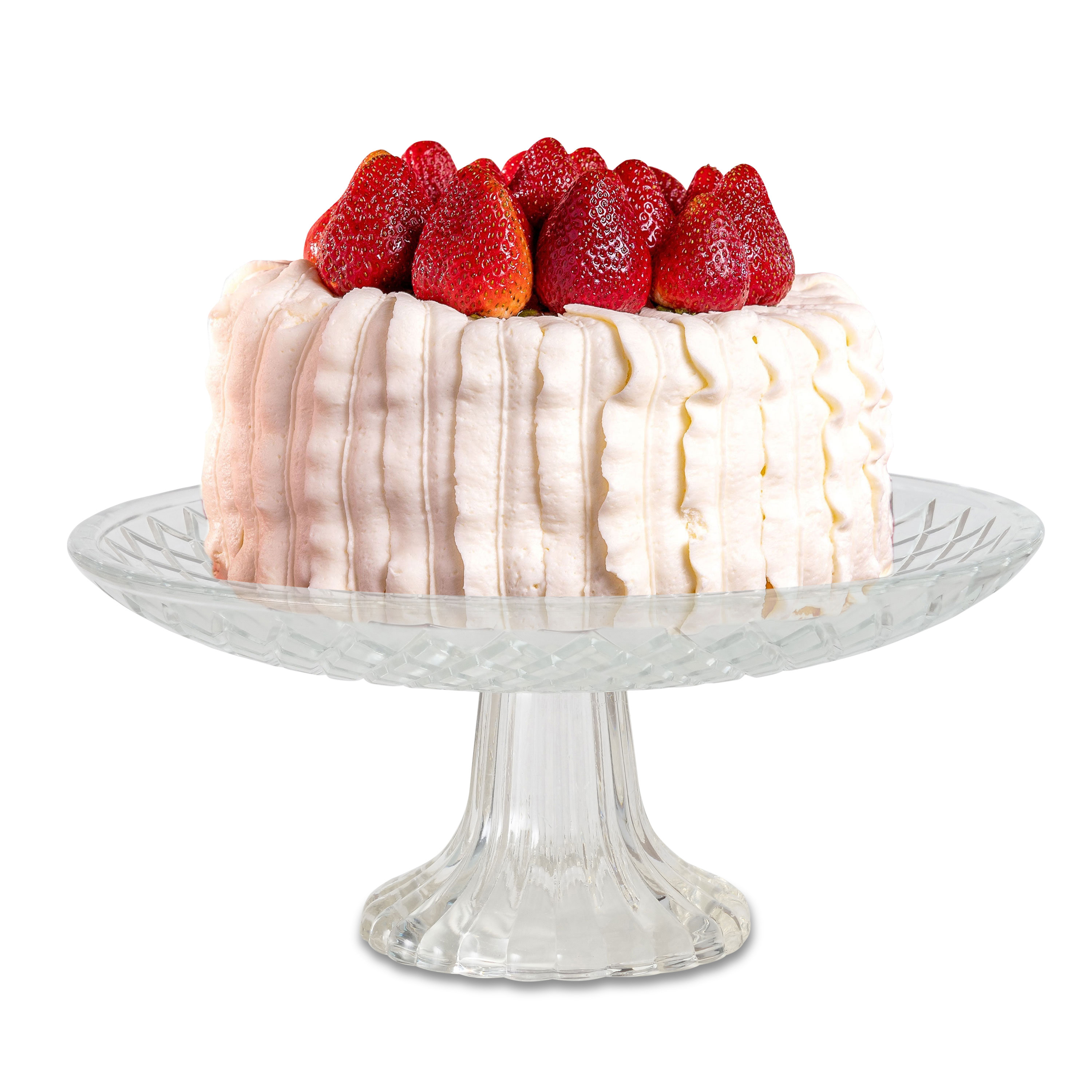 House of Hampton® Janaeh Glass Cake Stand | Wayfair