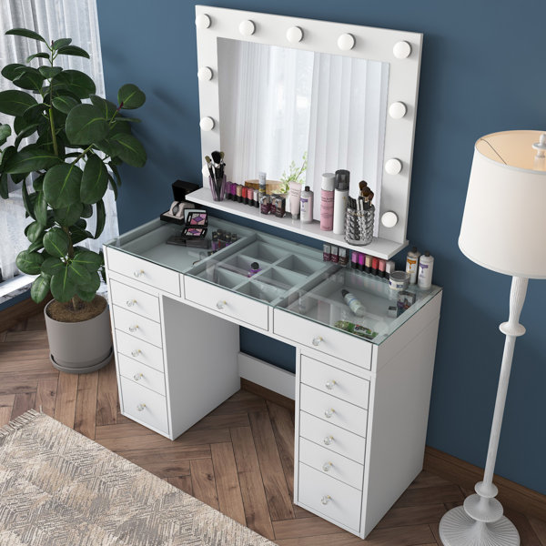 Brayden Studio Make-Up Table | Wayfair.co.uk
