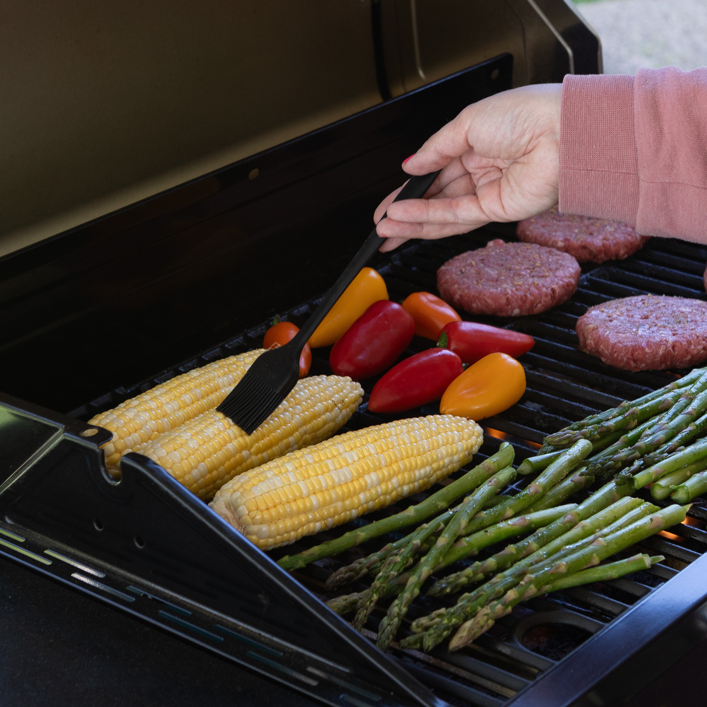 Home-Complete Griddle Accessories - 28PC Grill Set with Stainless Steel ...