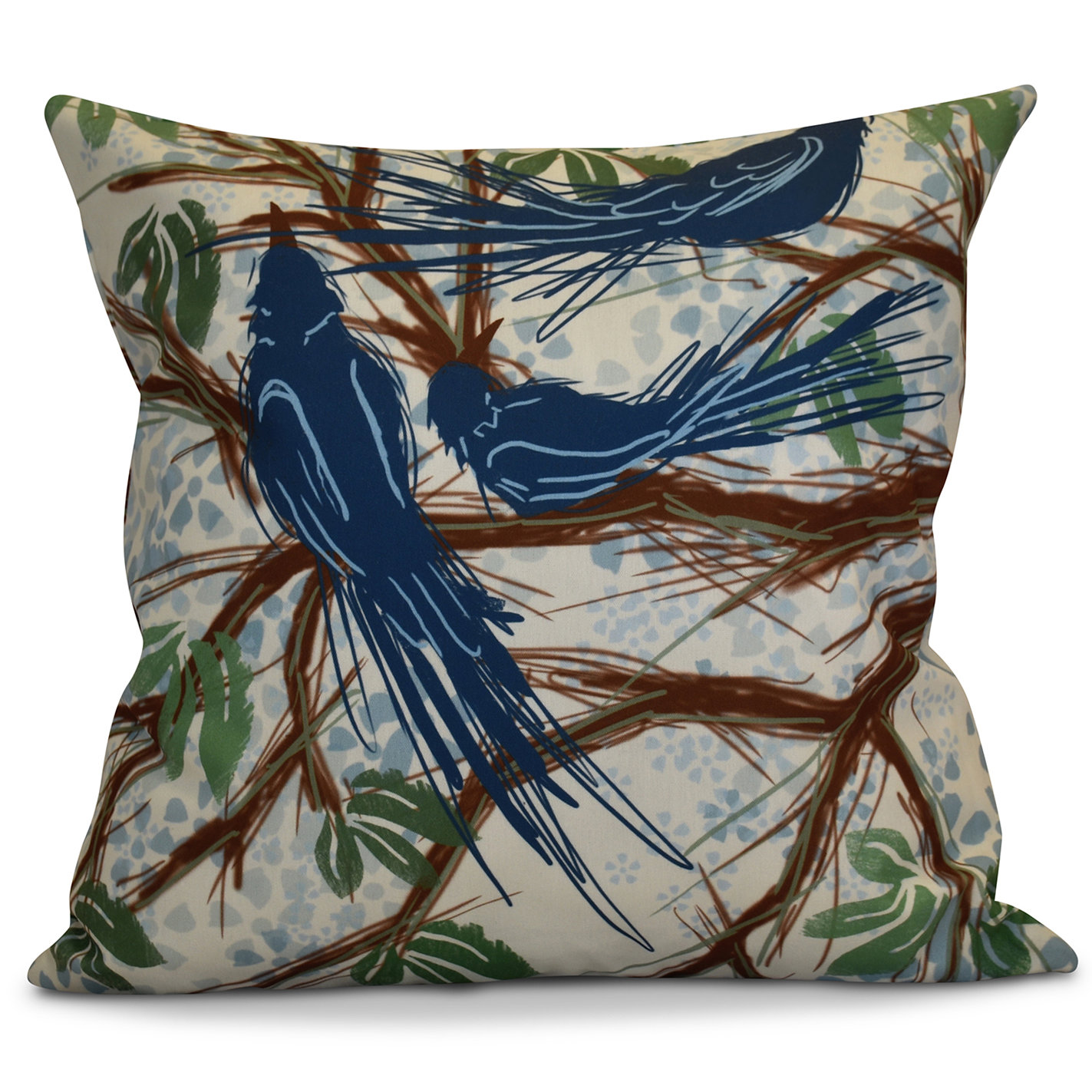 e by design Flipping for Fall Floral Euro Pillow | Wayfair