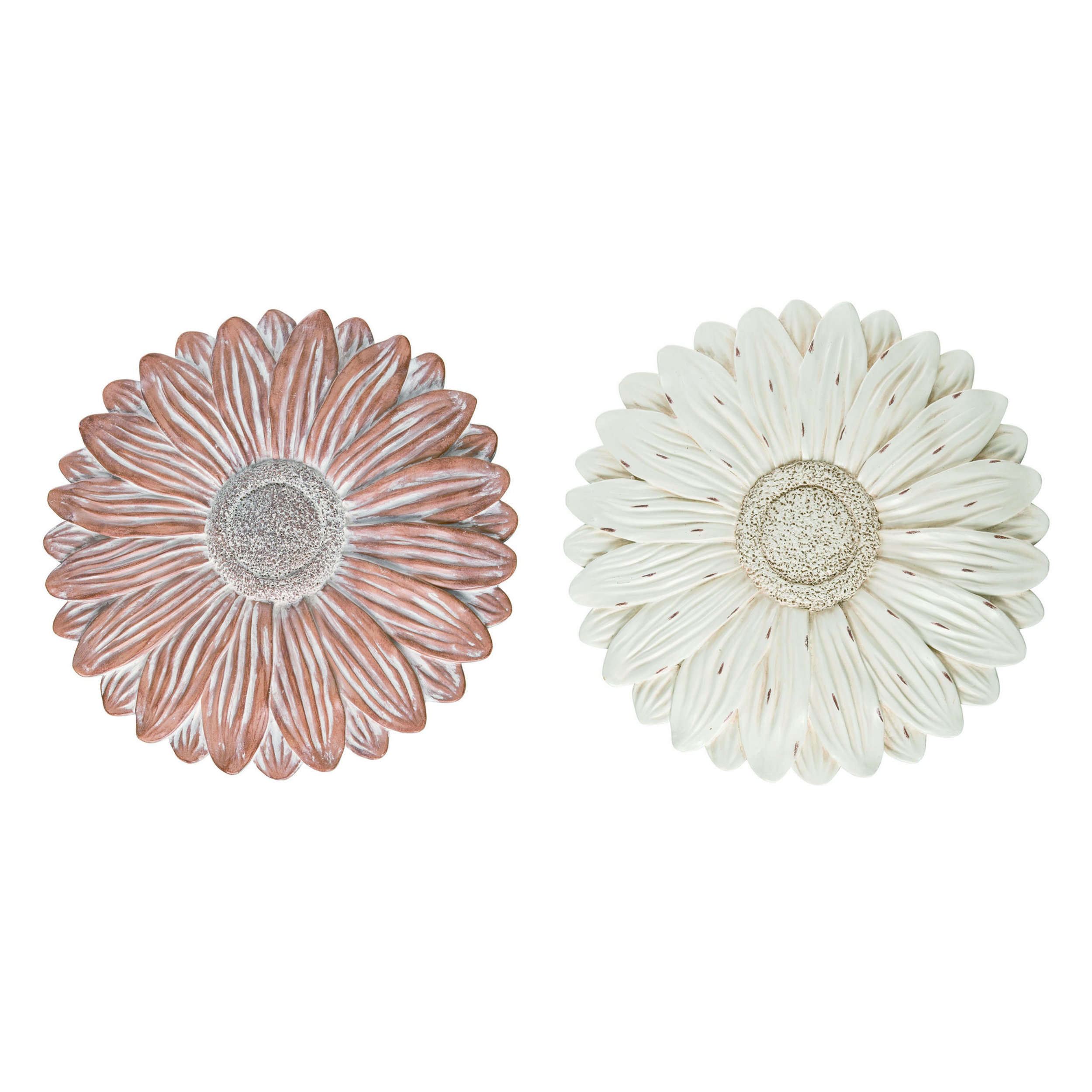 Ophelia & Co. Resin Daisy Stepping Stone Set of 2 Spring Home ...
