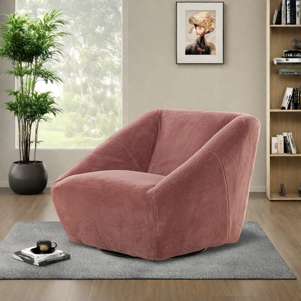 Orren Ellis Comfortable 360° rotating chair | Wayfair