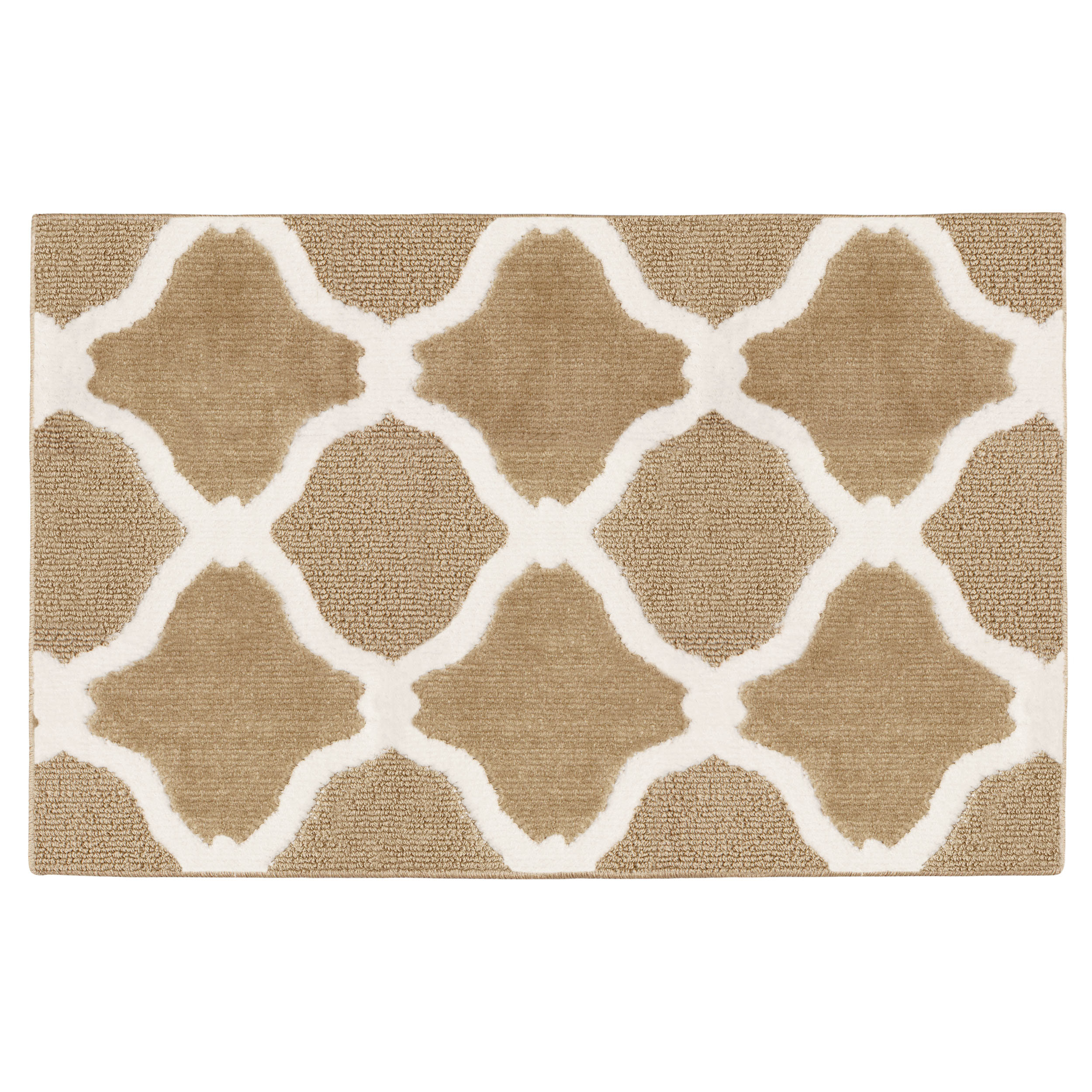 Laura Ashley Arietta Looped/Hooked Linen/White Area Rug & Reviews | Wayfair