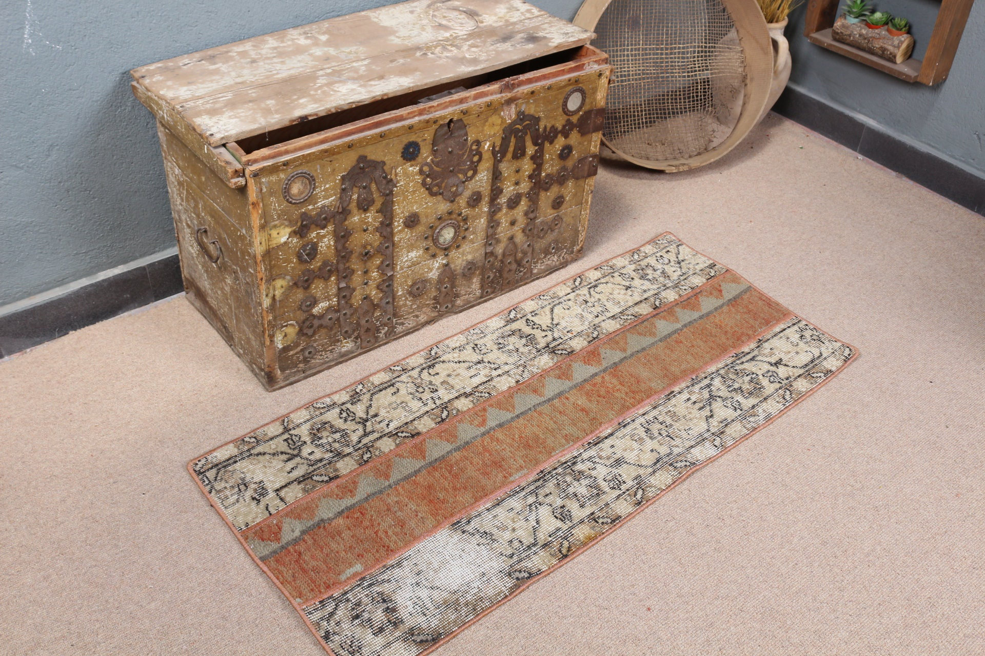 Bungalow Rose Handmade Turkish Door Mat In Earthy Tones Features ...